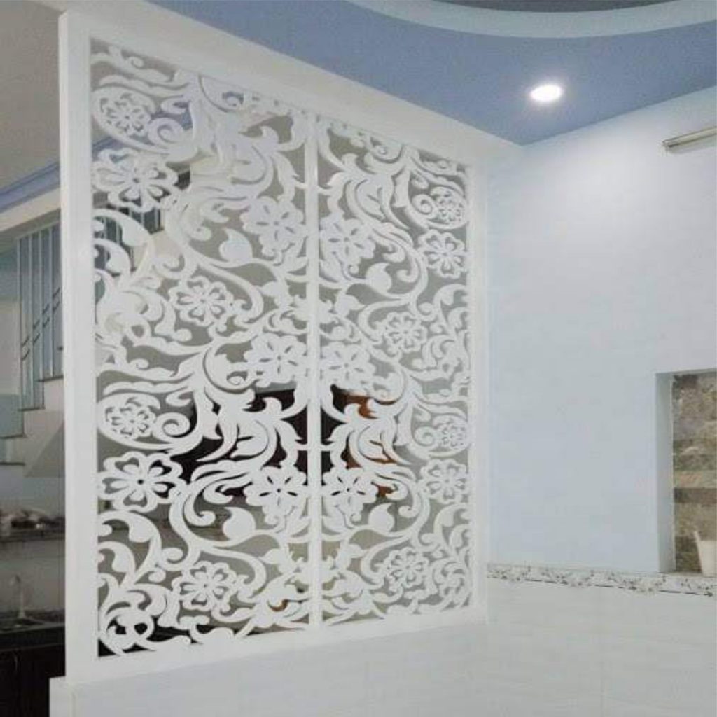 Vách ngăn cnc cầu thang - Vách ốp tường, vách ốp tường đẹp